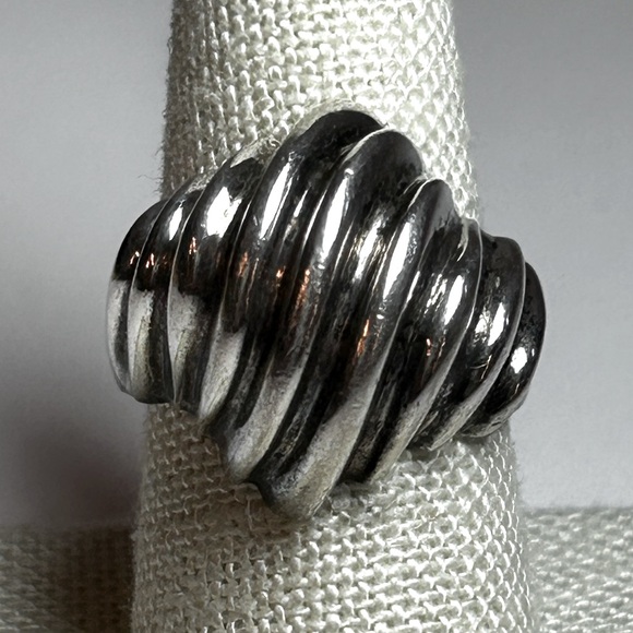 Vintage | Jewelry | Beautiful Signed Mcm Modern Chunky Sterling Silver ...